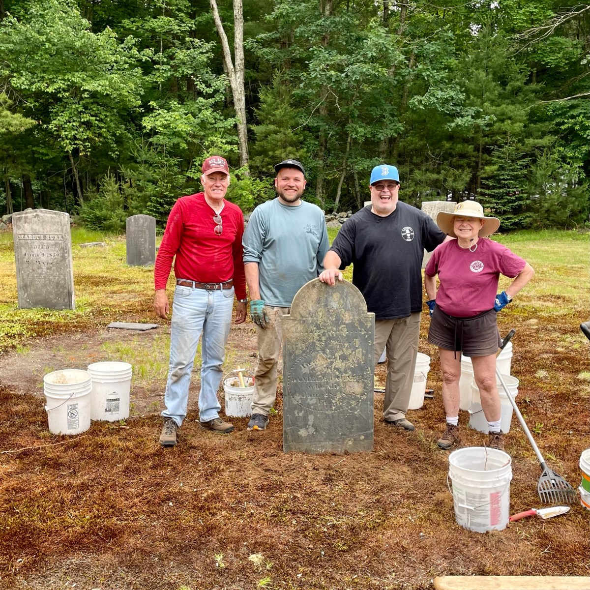 First Gravesite Maintenance Workshop in Mendon a Monumental Success ...